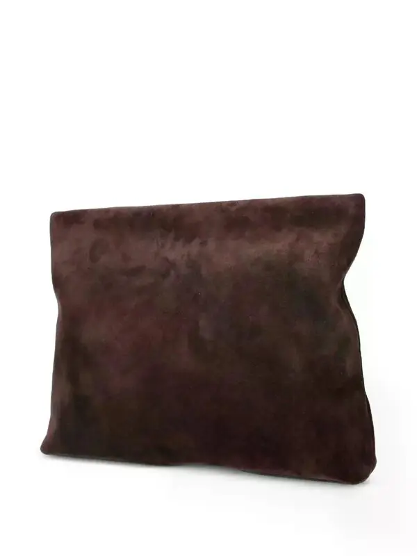 NILI LOTAN Suede Clutch Bag