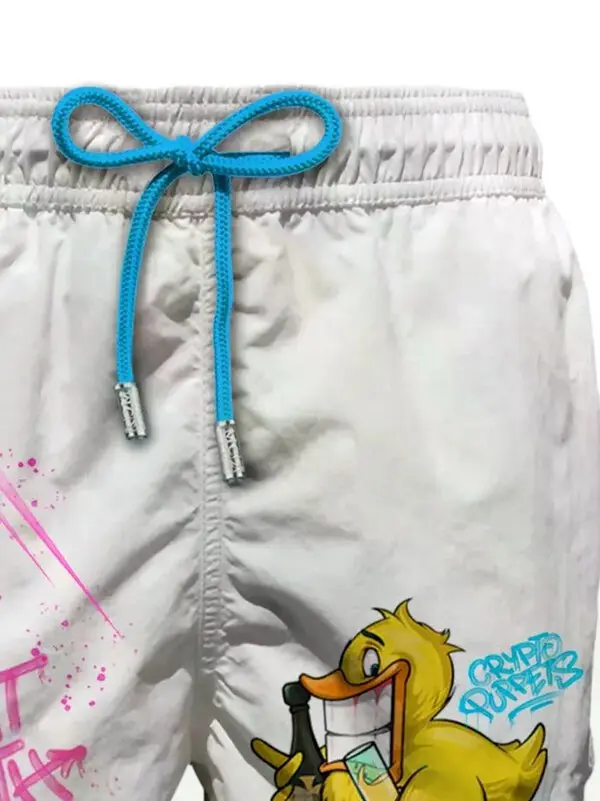 MC2 SAINT BARTH Gustavia Graphic-print Swim Shorts