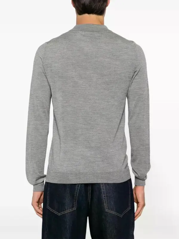 LANVIN Long-sleeve Polo Shirt