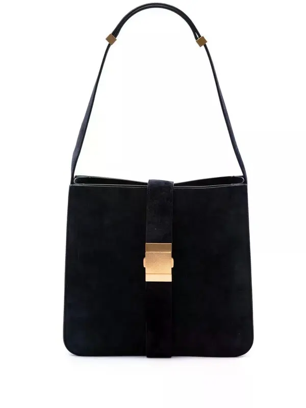 Bottega Veneta 2012-2026 Suede Marie Shoulder Bag - Black