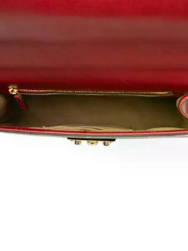 Gucci 2000-2015 Medium Gg Supreme Tian Padlock Shoulder Bag