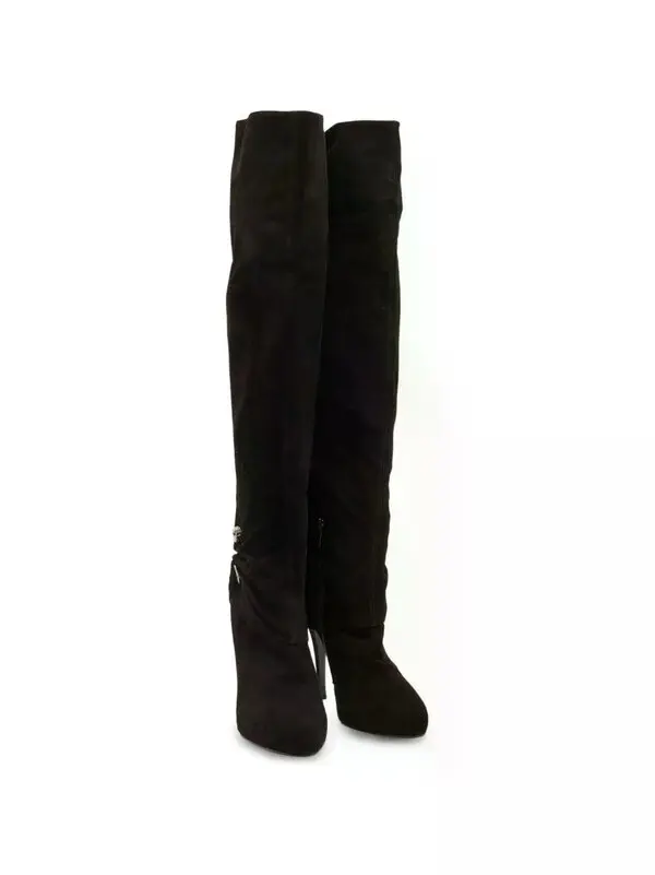 LE SILLA Ruched Stiletto Boots