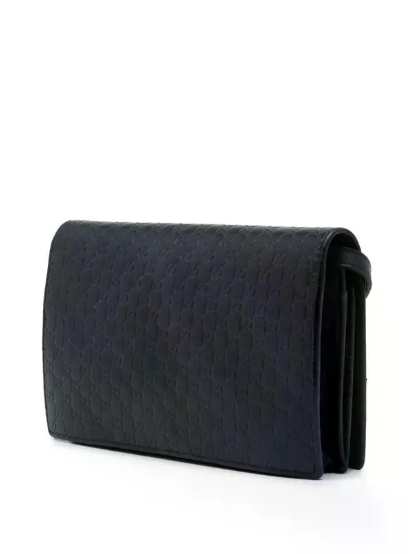 Gucci 2000-2015 Microguccissima Wallet On Strap Crossbody Bag