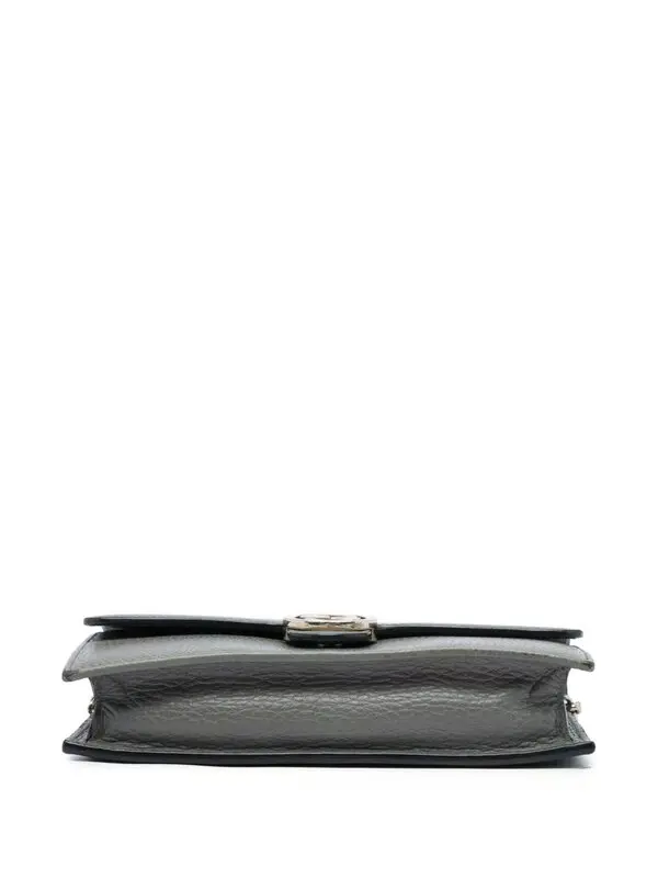 Gucci 2000-2015 Dollar Calfskin Interlocking G Wallet On Chain Crossbody Bag