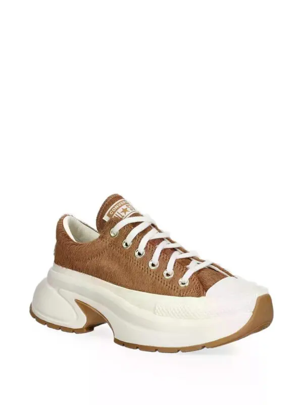 CONVERSE Run Star Crush Pony-hair Platform Sneakers