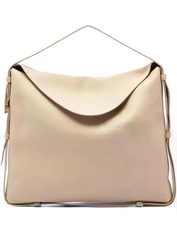 Bottega Veneta 2012-2026 Calfskin Cradle Shoulder Bag - Neutrals