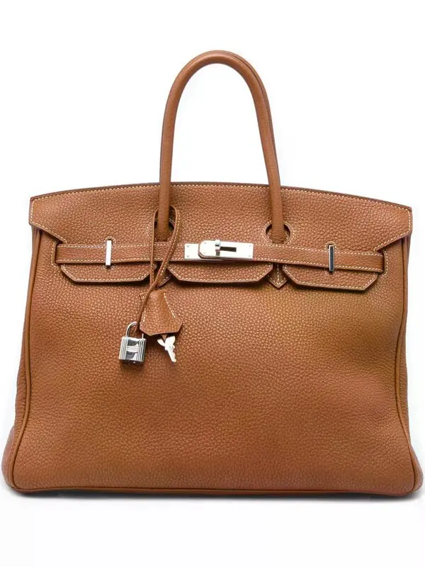 Hermès 2010 Togo Birkin Retourne 35 Handbag
