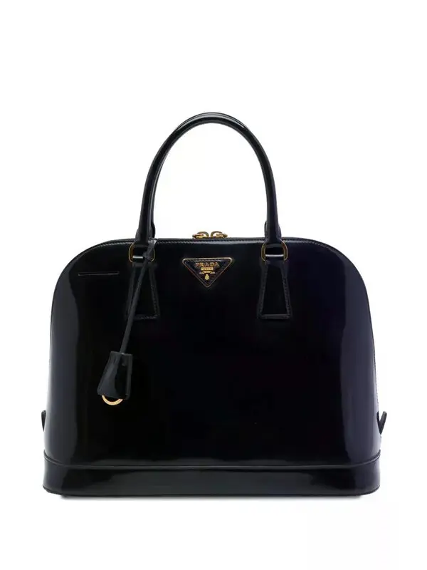 Prada 2010-2026 Medium Spazzolato Leather Promenade Satchel