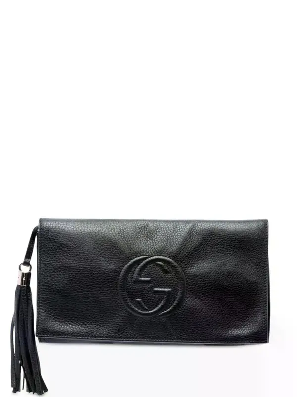 Gucci 2016-2026 Calfskin Soho Disco Clutch Bag