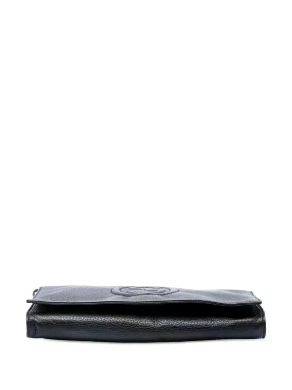 Gucci 2016-2026 Calfskin Soho Disco Clutch Bag