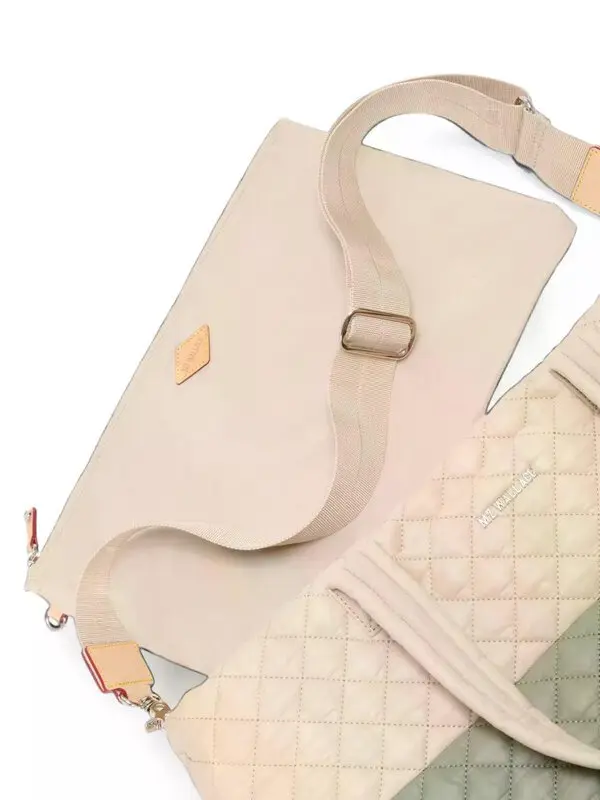 Mz Wallace Medium Buff Metro Tote Deluxe Tote Bag