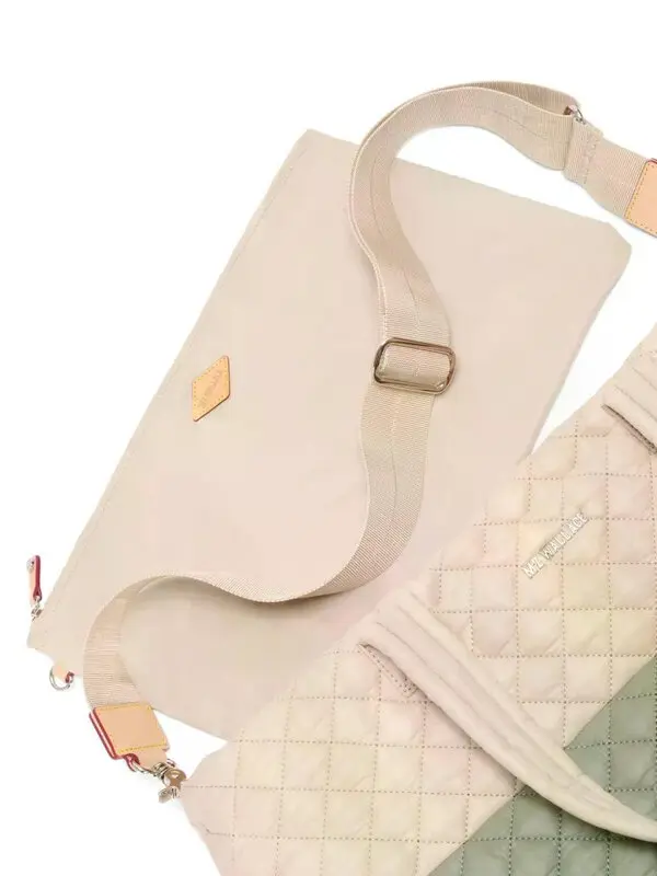 Mz Wallace Medium Buff Metro Tote Deluxe Tote Bag