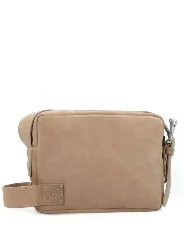 VIVIENNE WESTWOOD Logo-debossed Leather Tote Bag - Neutrals