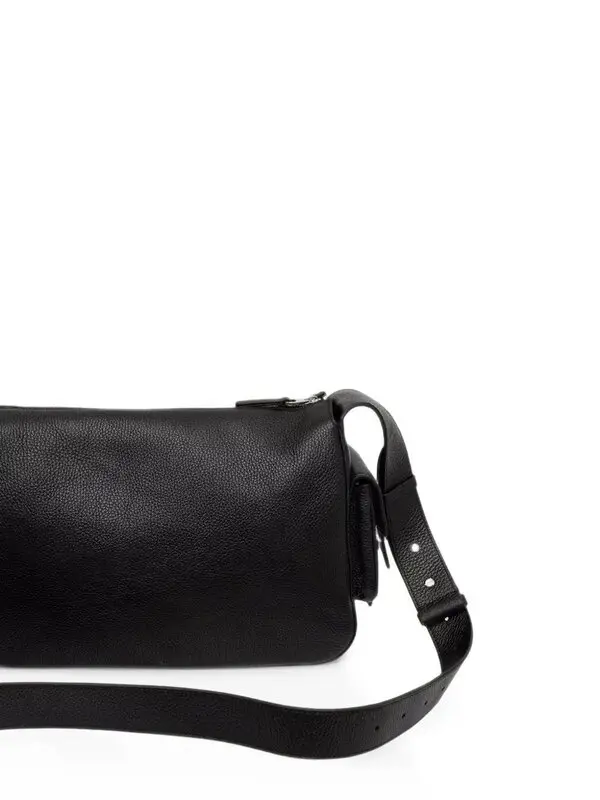 COCCINELLE Grainy Logo-print Shoulder Bag