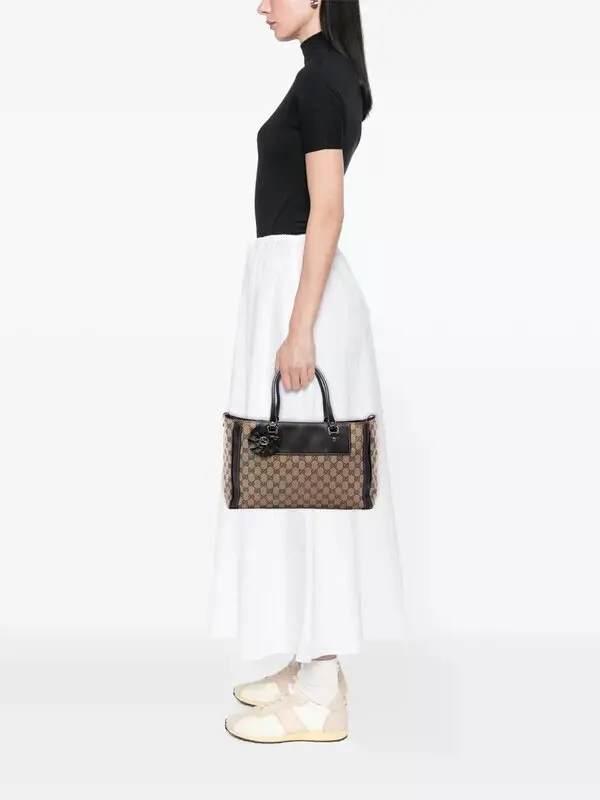 Gucci 2016-2026 Gg Canvas Trophy Tote Bag