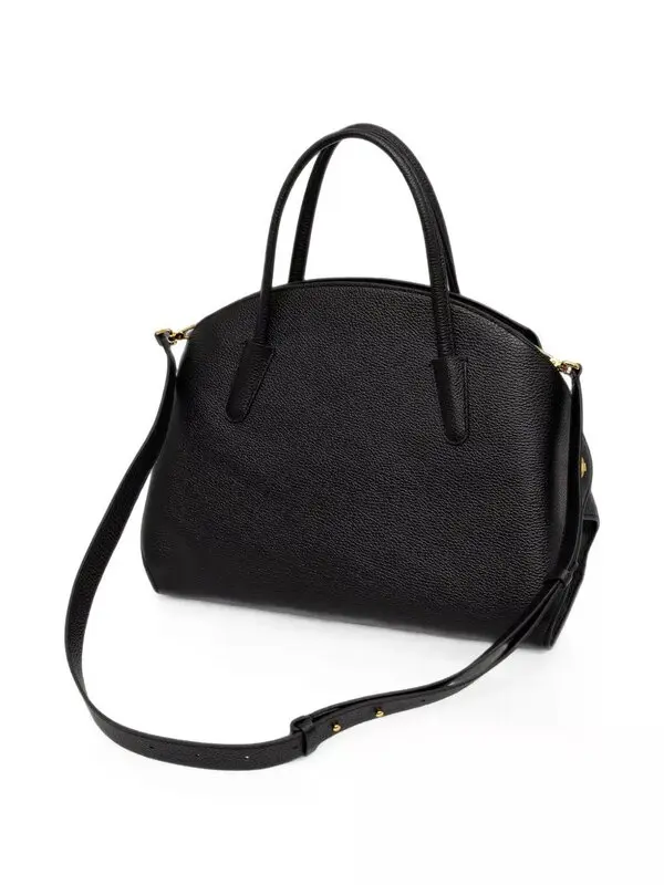 COCCINELLE Grained Leather Tote Bag