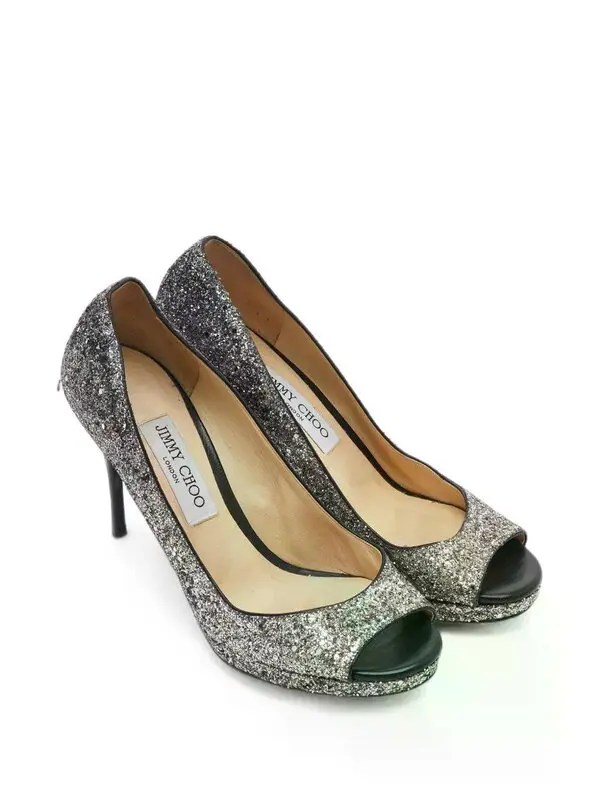 JIMMY CHOO Isabel Open-toe Pumps