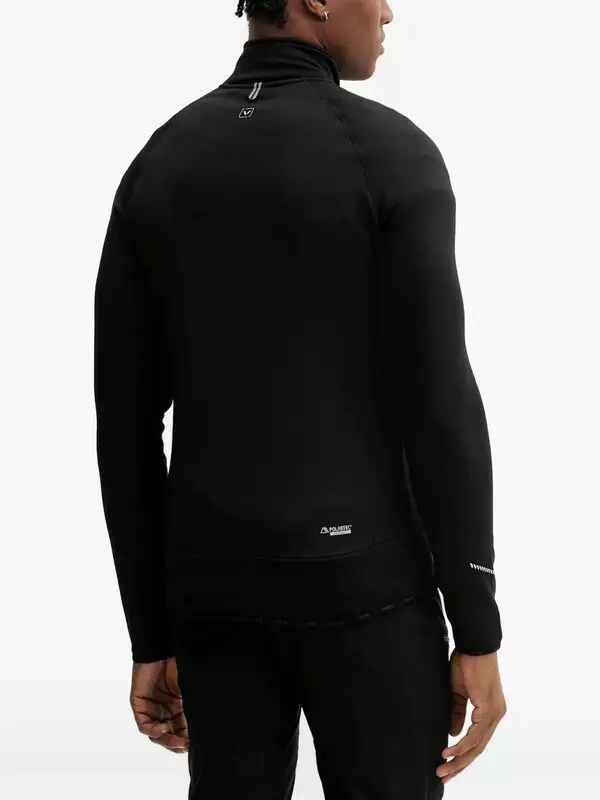VIKING Polartec Zip-up Sweater - Black