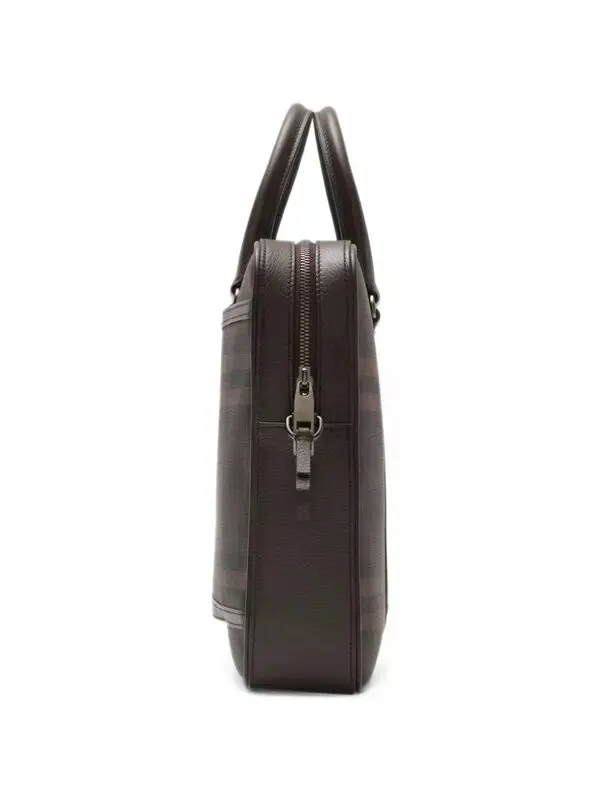 Burberry City Check Briefcase