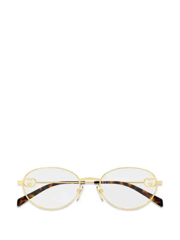 Gucci Oval-frame Glasses
