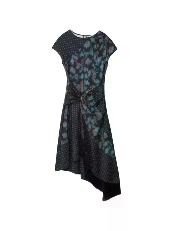 3.1 Phillip Lim Short-sleeves Asymmetric Dress