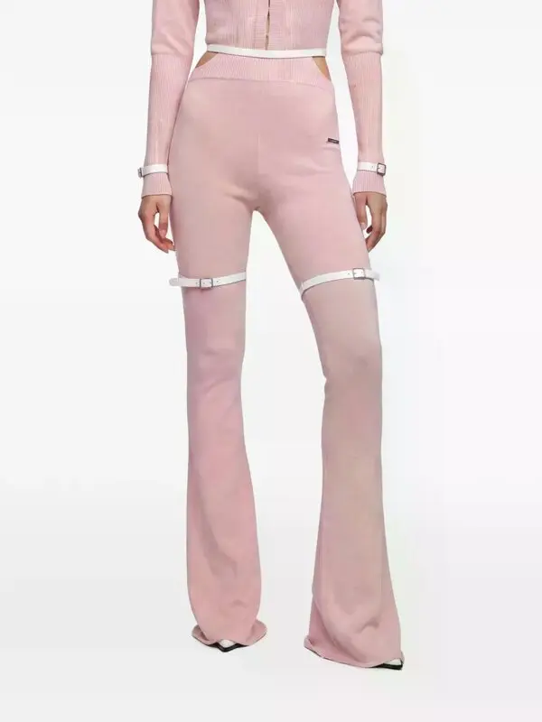 SRVC STUDIO Nocturne Cutout-detail Trousers
