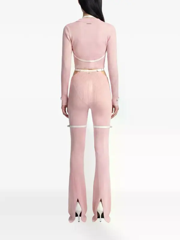 SRVC STUDIO Nocturne Cutout-detail Trousers
