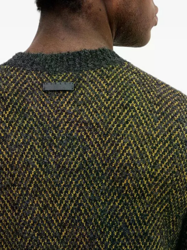 Sisley Chevron-knit Sweater