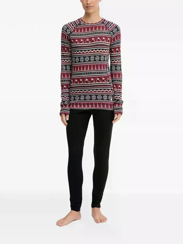 Smartwool Fair Isle Raglan-sleeve T-shirt