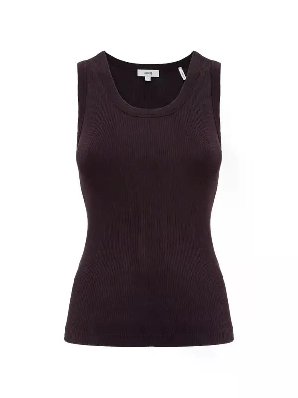 AGOLDE Poppy Ribbed Tank Top