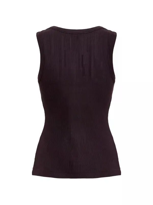 AGOLDE Poppy Ribbed Tank Top