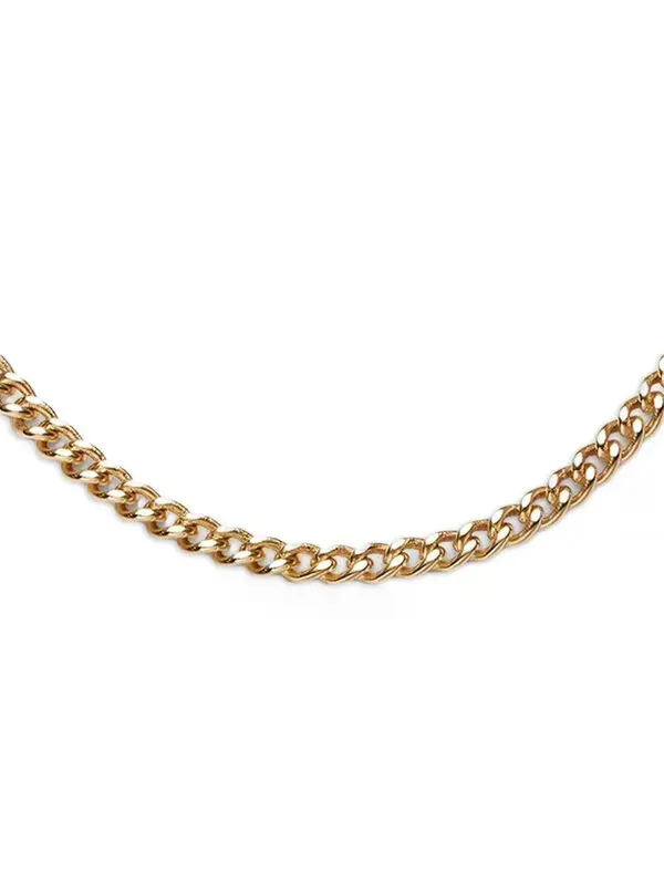 MARIA BLACK Curb Chain Necklace - Gold