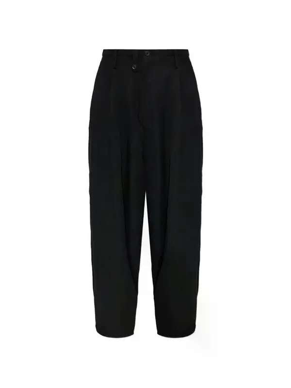 Yohji Yamamoto Wide-leg Wool Trousers