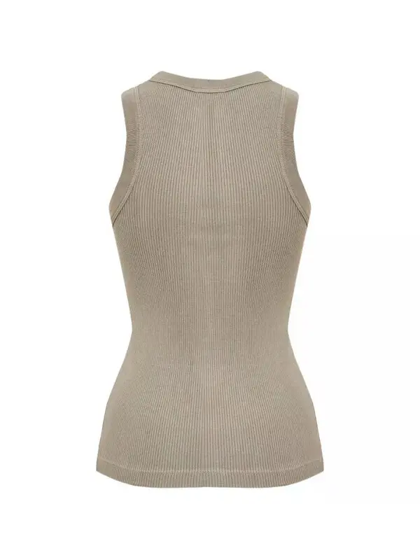 AGOLDE Leigh Ribbed Tank Top