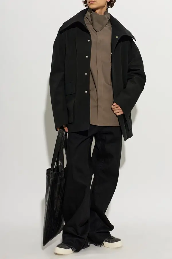 Rick Owens Jacket With Collar