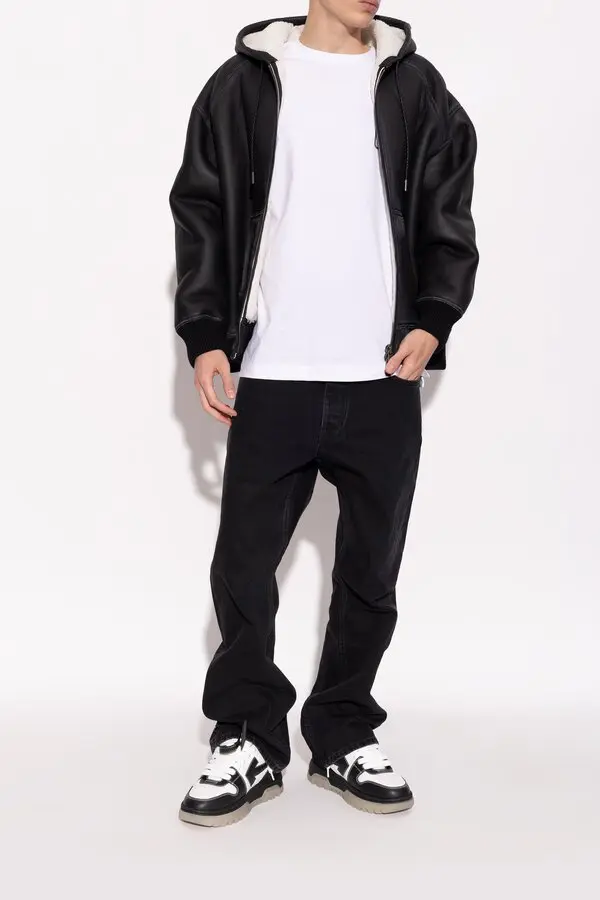 Off-White Ooo Chunky Varsity Chunky -and-white Sneakers
