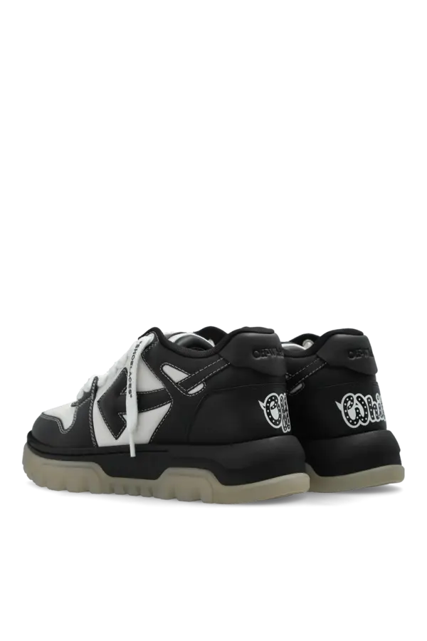 Off-White Ooo Chunky Varsity Chunky -and-white Sneakers