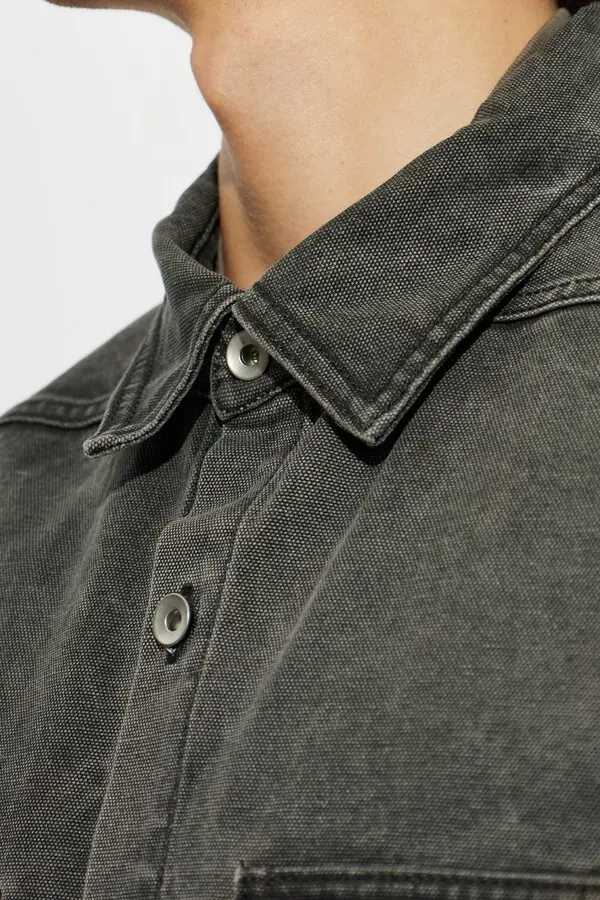 Rick Owens Denim Shirt - Grey