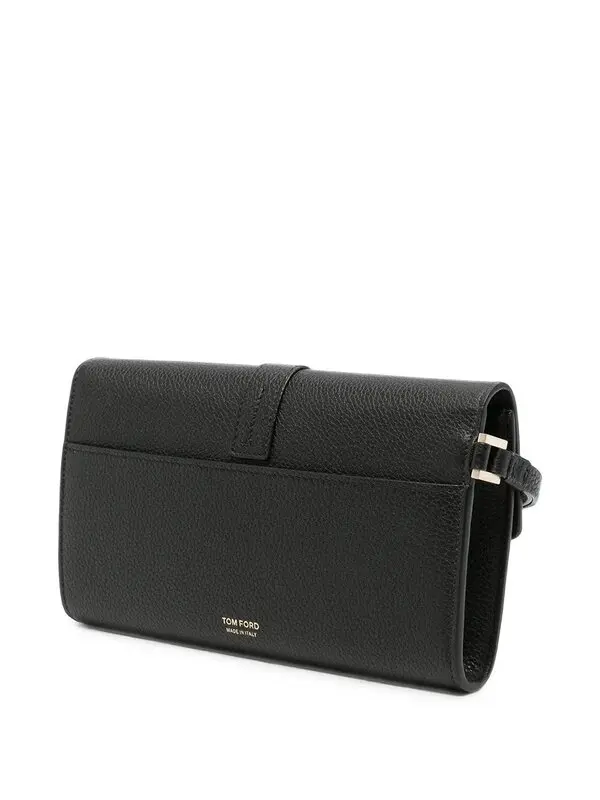 TOM FORD Pouch T Clasp In Pelle Martellata