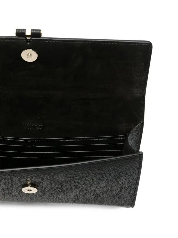 TOM FORD Pouch T Clasp In Pelle Martellata