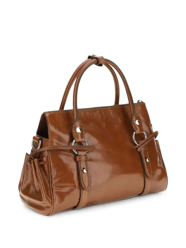 Miu Miu Borsa A Mano In Pelle Lucida