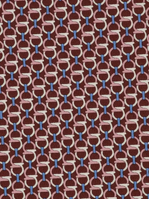 FERRAGAMO Cravatta In Seta Stampa Gancini - Multicolor