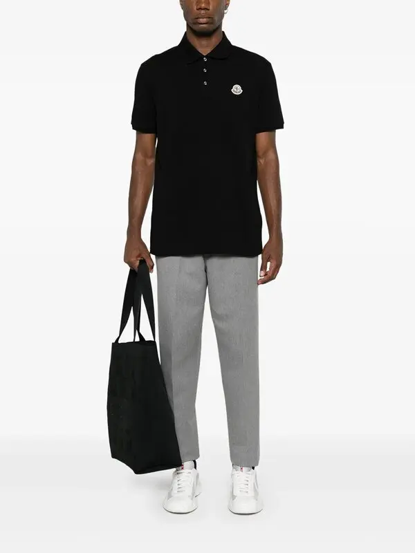 Moncler Double Logo Patch Cotton T-shirt