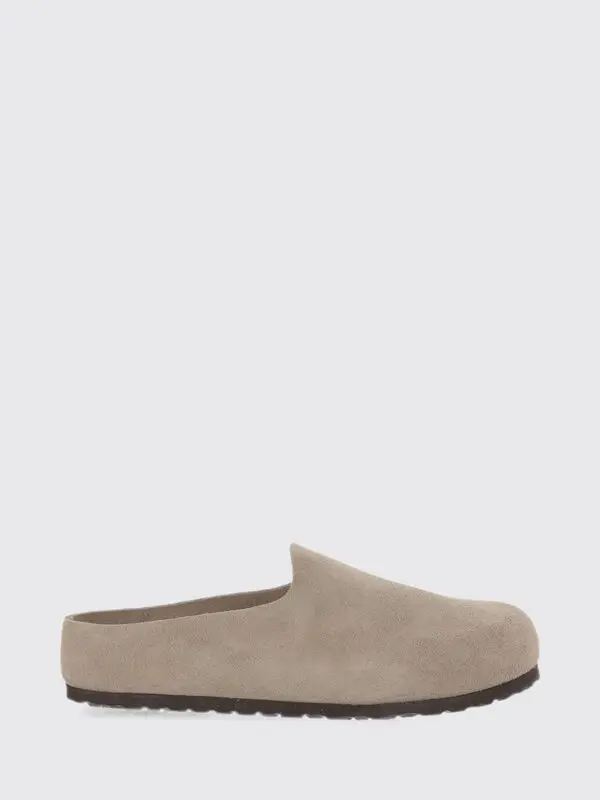 BIRKENSTOCK Amsterdam Suede Mules With Round Toe And Eva Sole