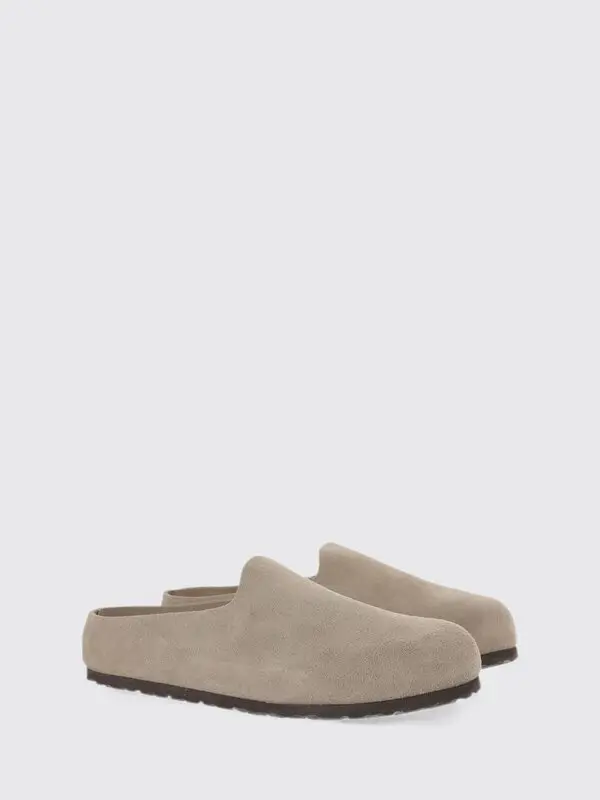 BIRKENSTOCK Amsterdam Suede Mules With Round Toe And Eva Sole