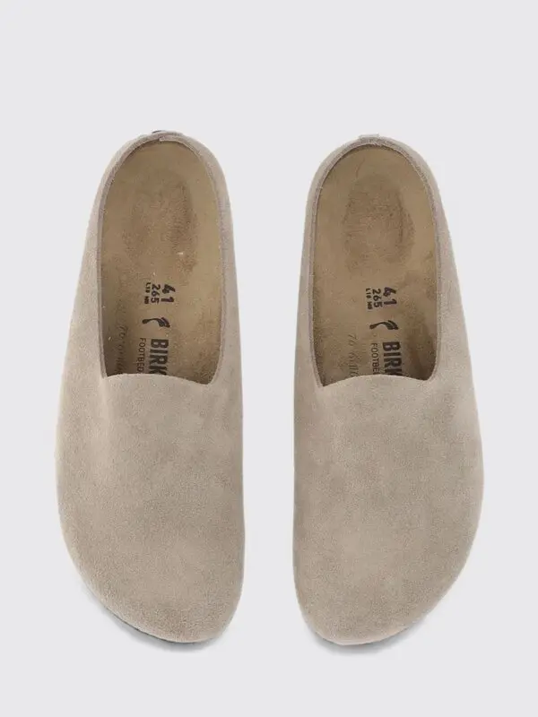 BIRKENSTOCK Amsterdam Suede Mules With Round Toe And Eva Sole