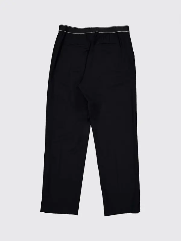 Casablanca Straight-leg Wool Jogging Trousers With Logo Waistband