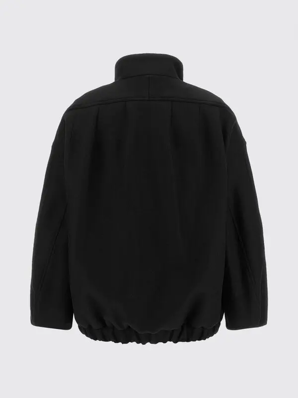 Dries Van Noten Relaxed-fit Wool-blend Bomber Jacket With A High Neck