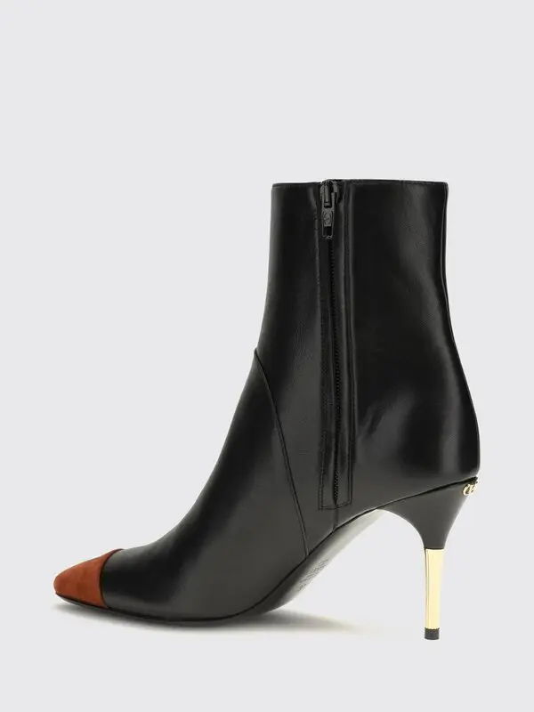 Valentino Garavani Vlogo Sinead Bi Nappa Ankle Boots With A Stiletto Heel