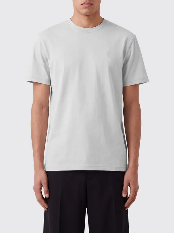 Alexander McQueen Crewneck Cotton T-shirt With A Tone-on-tone Logo